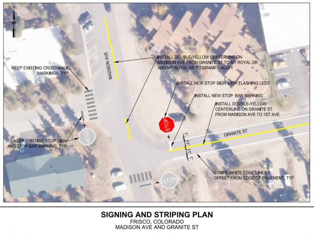 Frisco reconfiguring stop signs near Granite Street from April 24-28 to ...